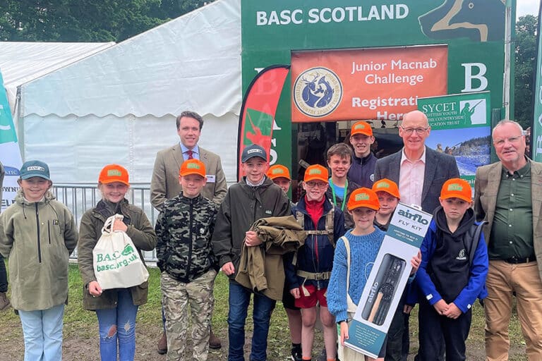 Youngsters develop their countryside skills at the Scottish Game Fair - BASC