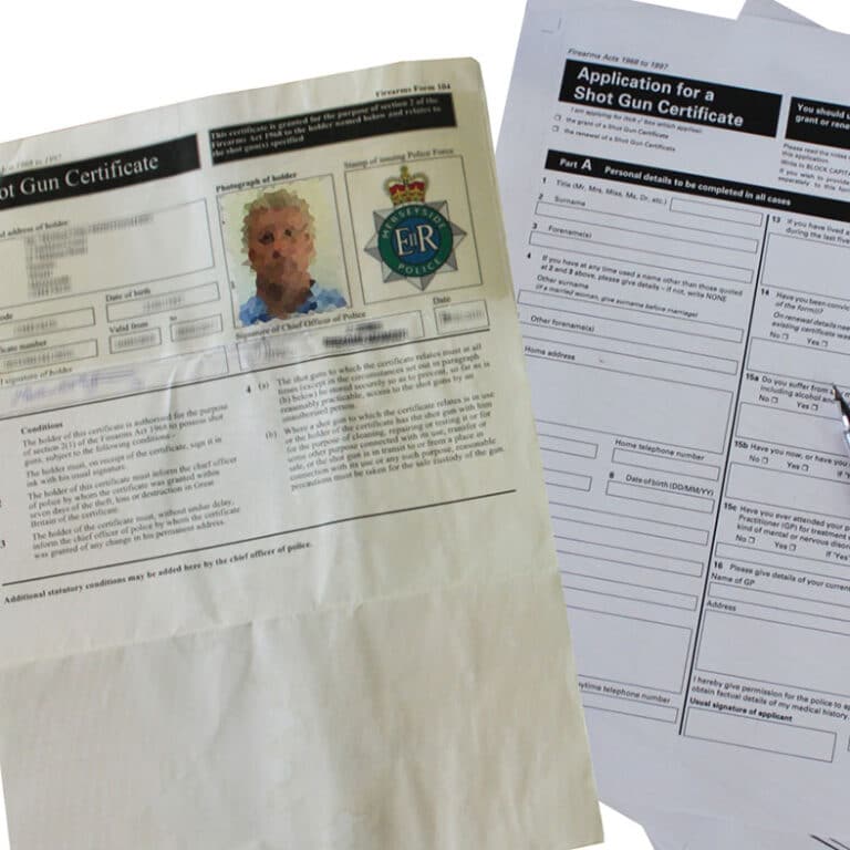 Firearm certificate ‘open’ conditions - BASC