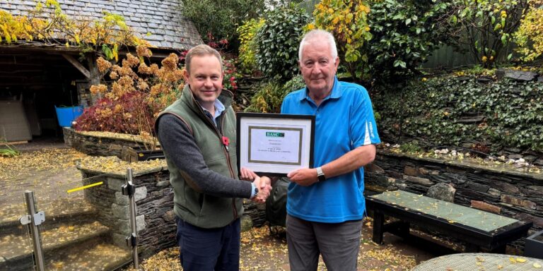 Peter Swann recognised with BASC Special Presentation Award - BASC